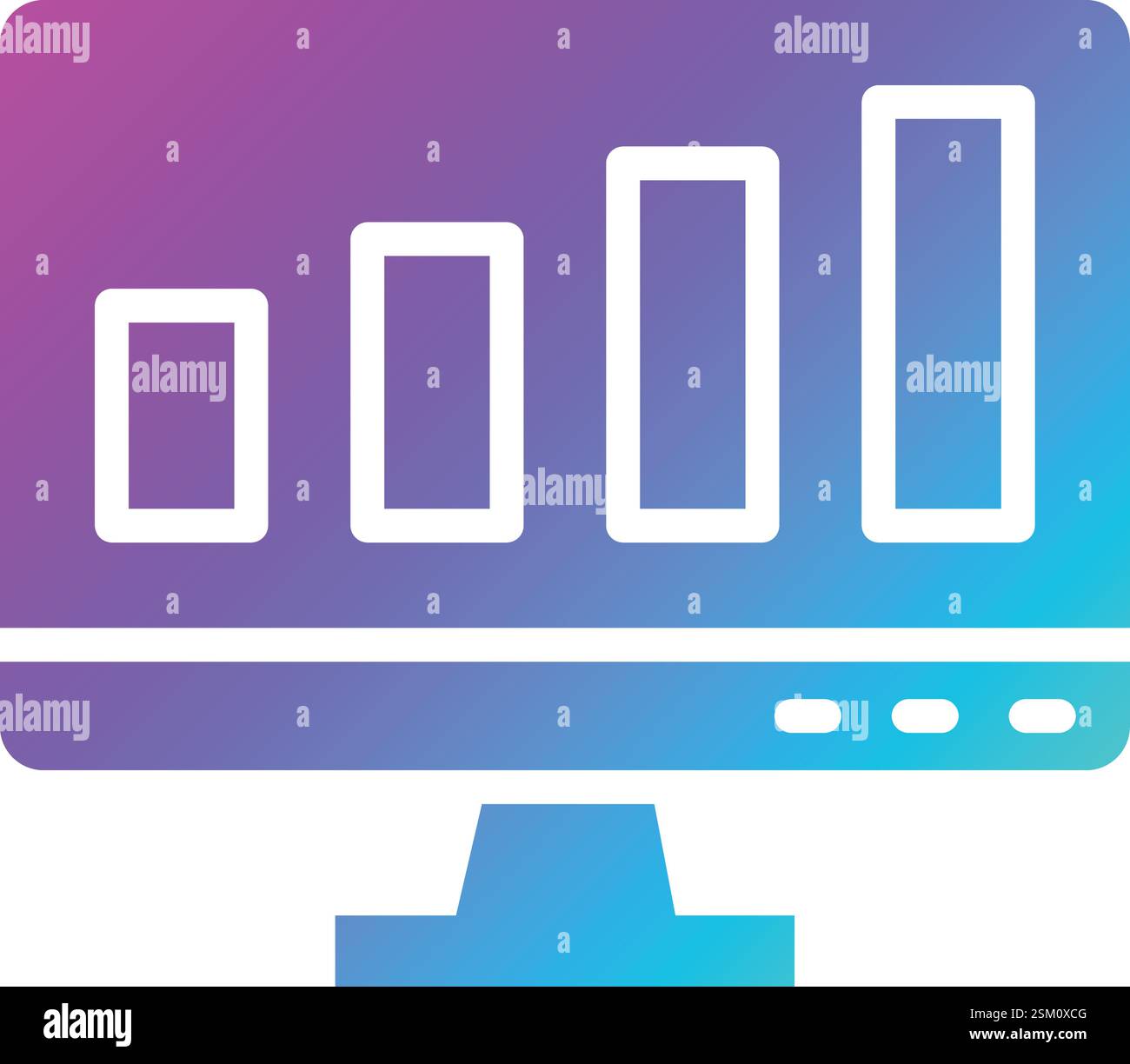 Statistics icon design hi-res stock photography and images - Alamy