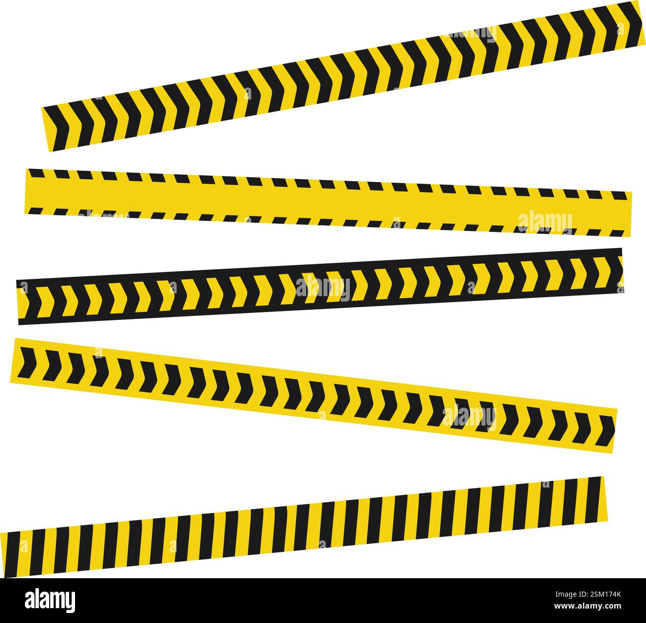 Police line cross tapes Cut Out Stock Images & Pictures - Alamy