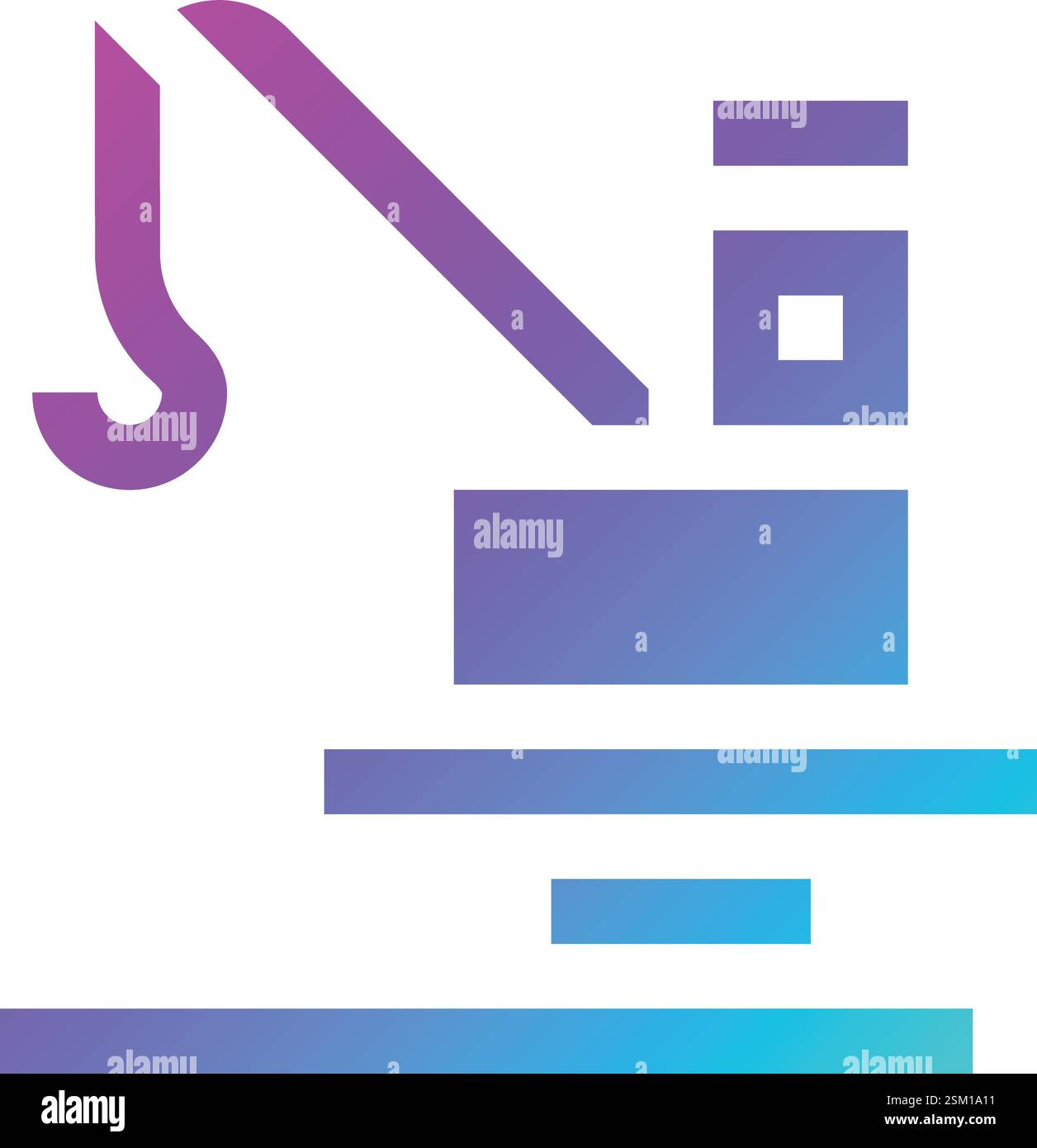 Offshore Rig Vector Icon Design Illustration Stock Vector Image & Art ...