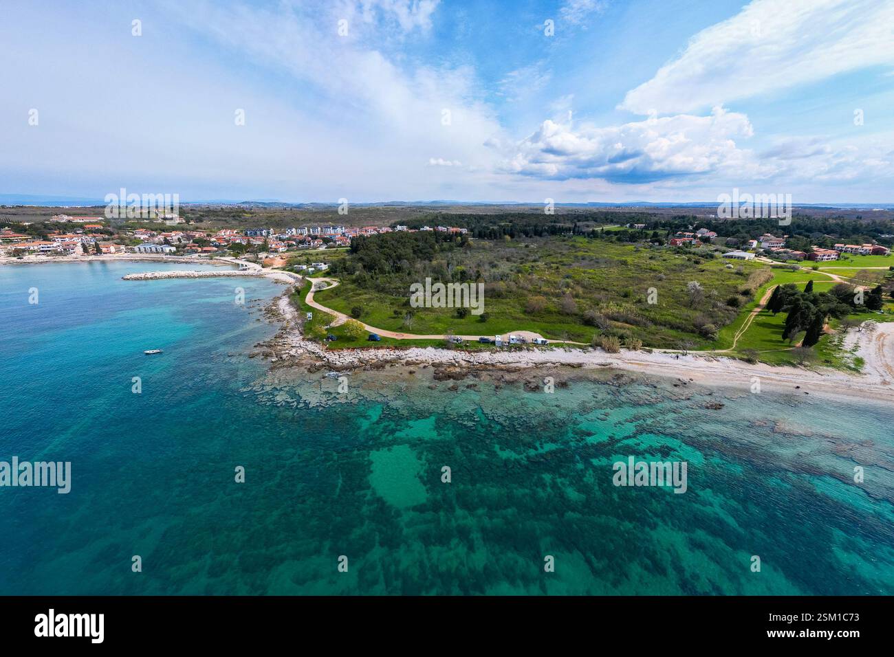 Campervans and motorhomes parked on the beach near Sipar archaeological ...