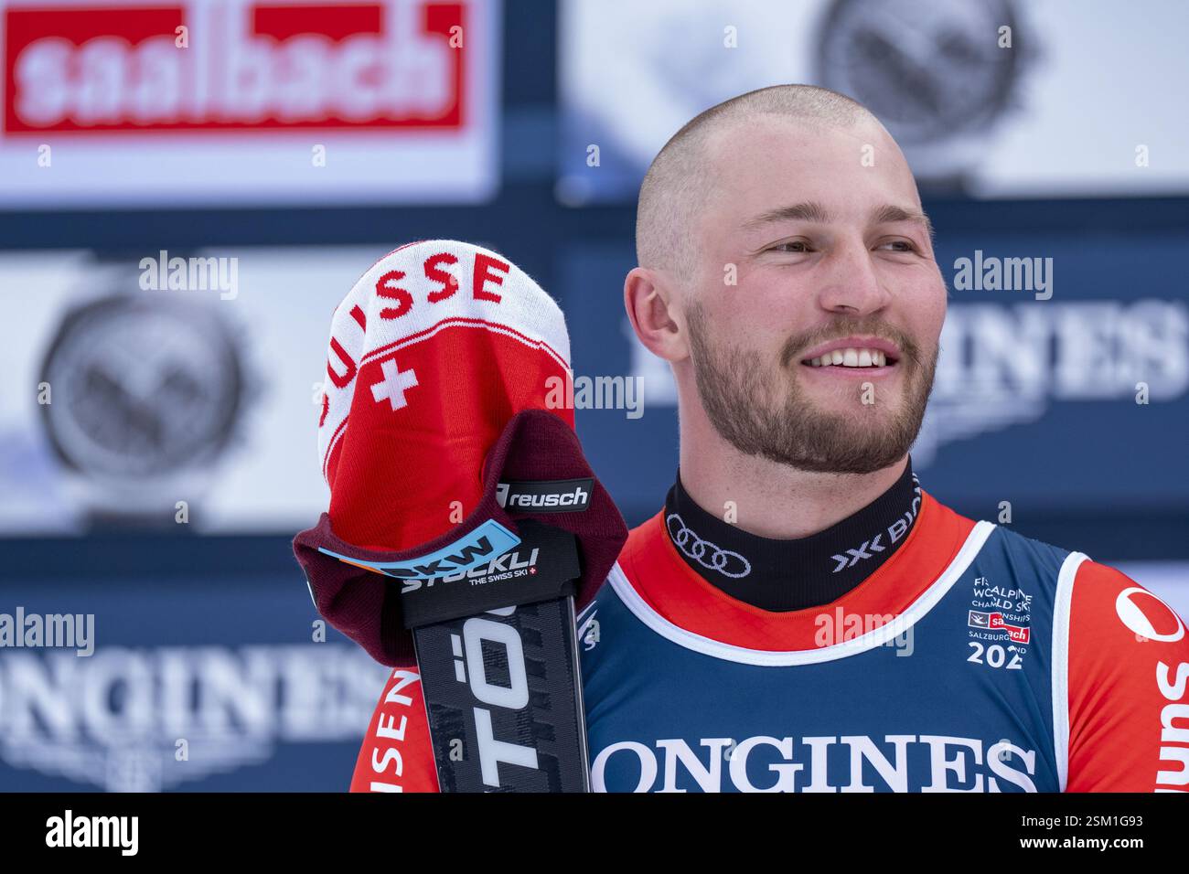 Saalbach, Austria. 12th Feb, 2025. SAALBACH, AUSTRIA - FEBRUARY 12 ...