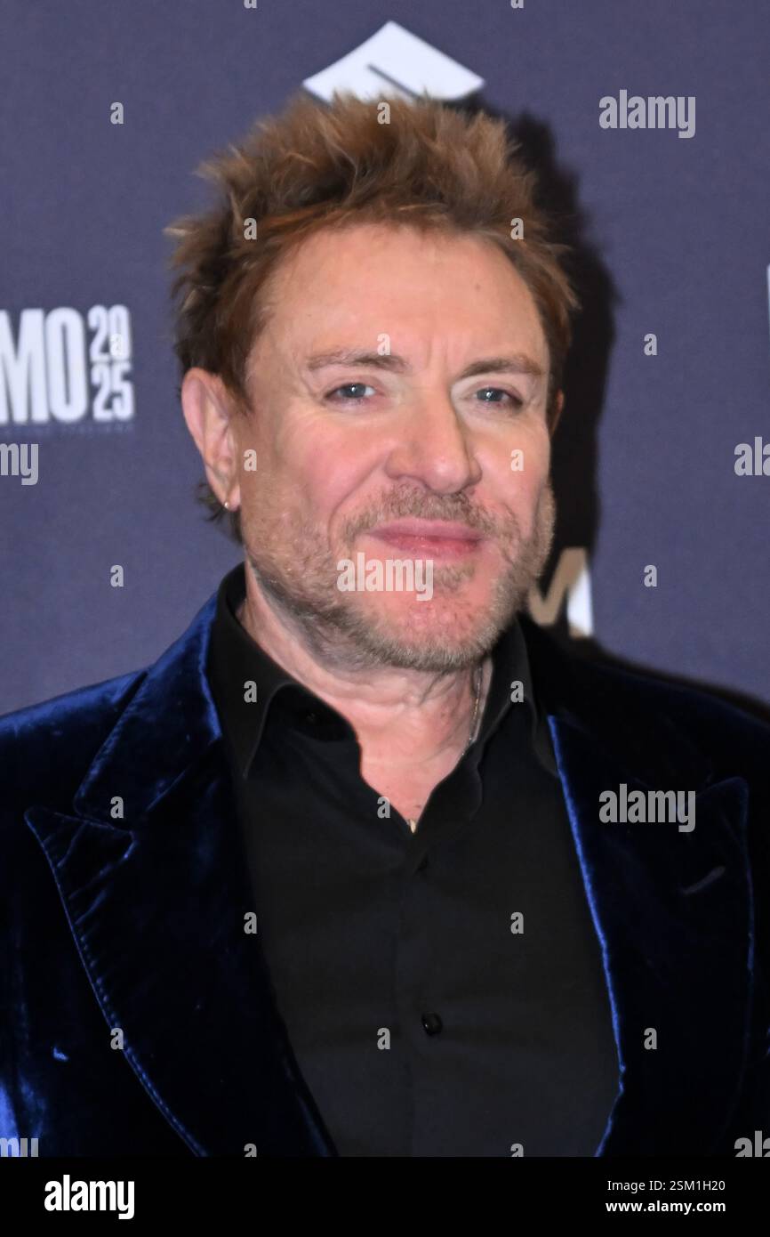 Sanremo, Italy. 12th Feb, 2025. Photocall Duran Duran, Simon Le Bon ...