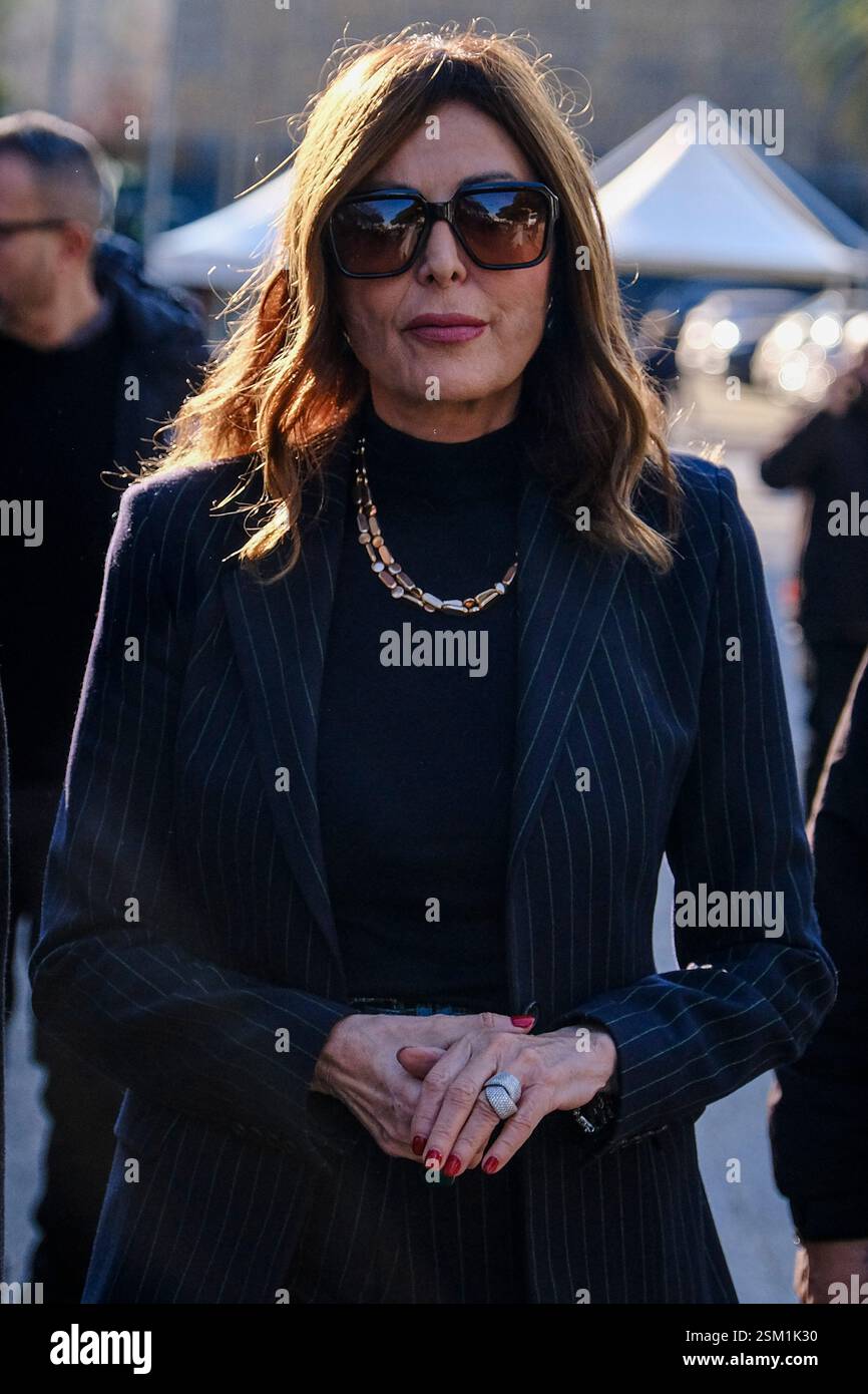 Napoli, Italy. 12th Feb, 2025. Giorgia Meloni's Minister of Italian ...