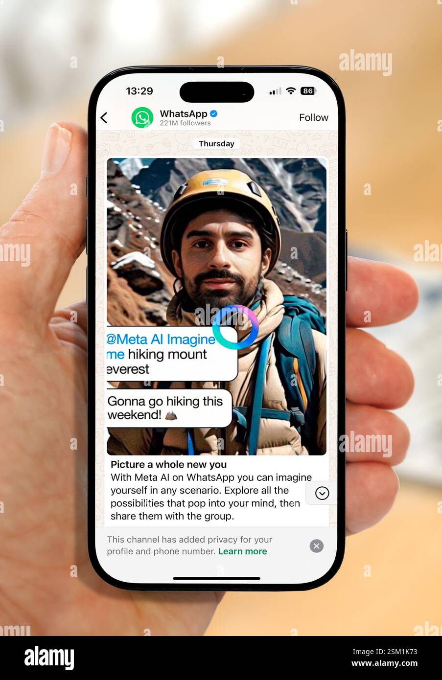 WhatsApp app on an iPhone 16 Plus Stock Photo - Alamy