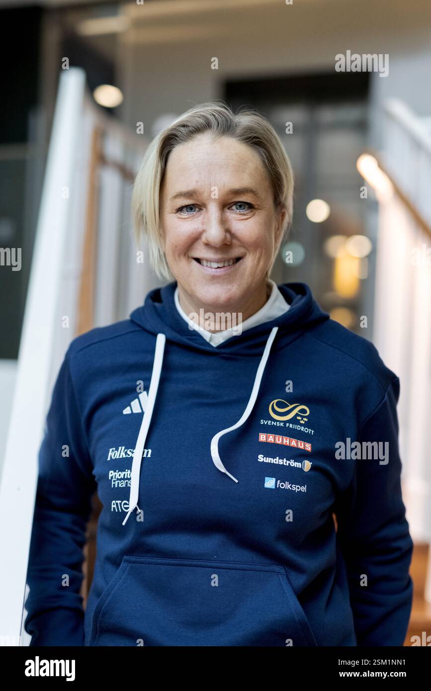 Stockholm, Sverige. 06th Oct, 2022. 250212 Förbundskapten Kajsa ...