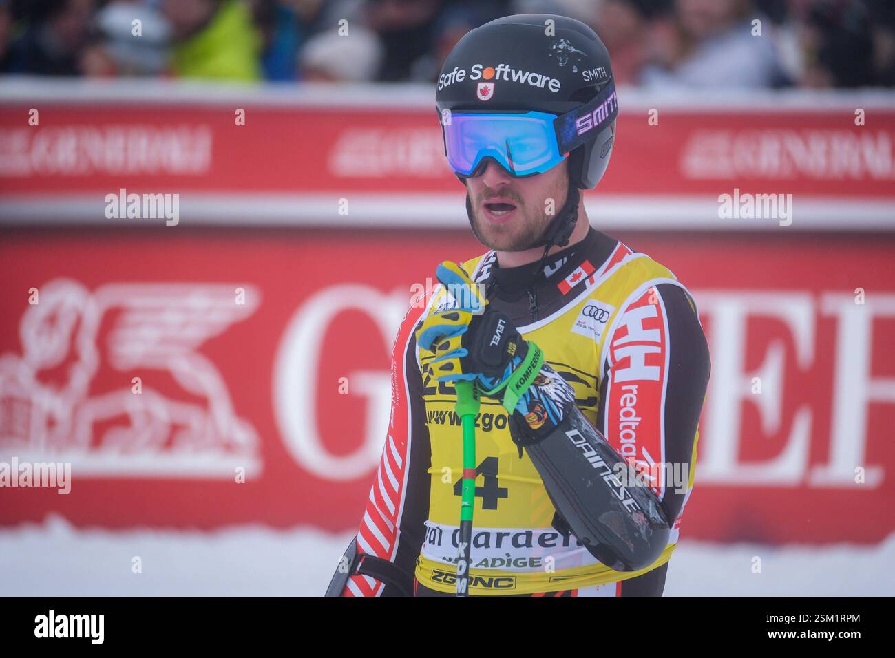 Cameron Alexander of Team Canada competes during the Audi FIS Alpine ...