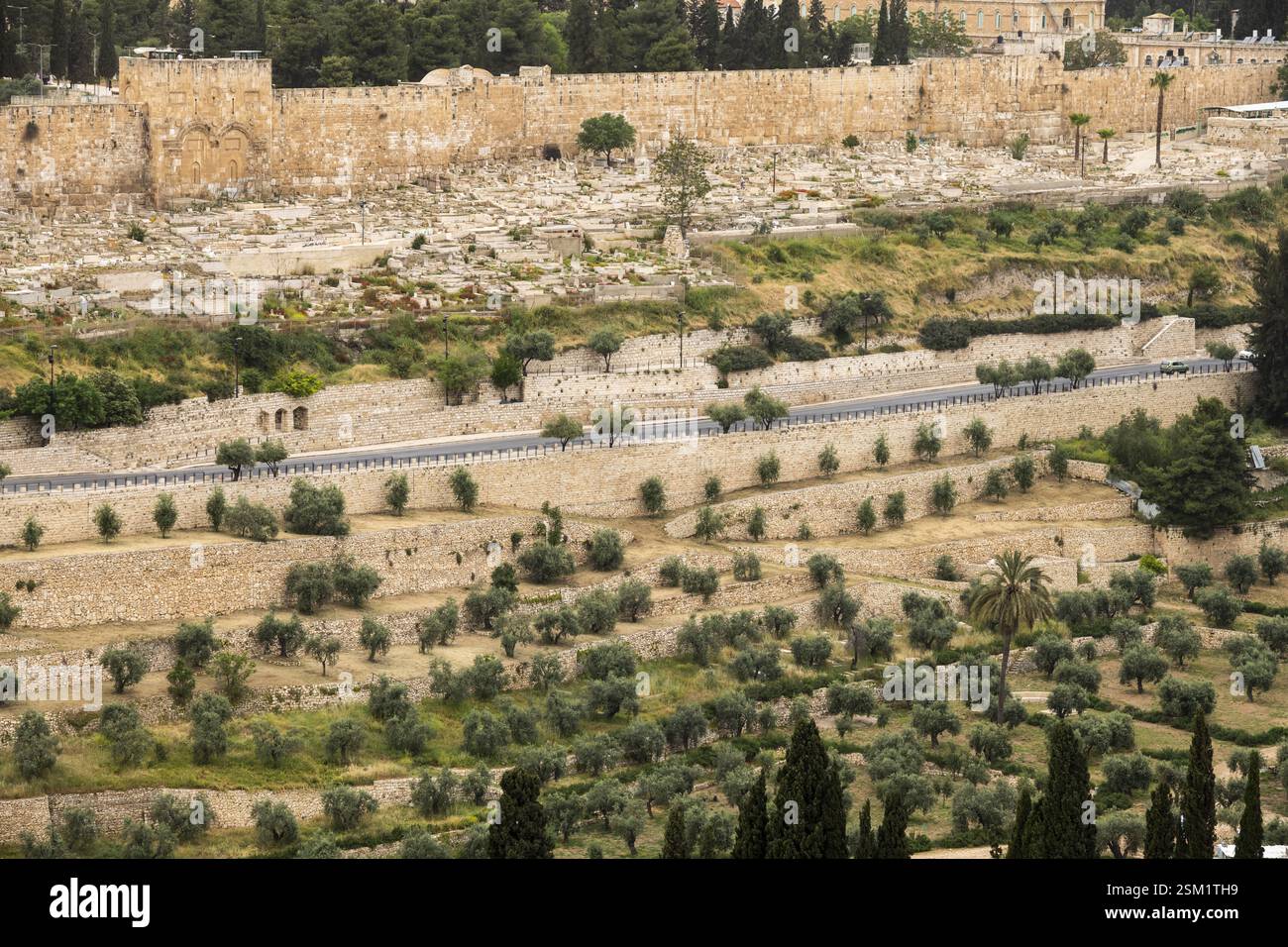 Kidron Valley in Jerusalem Stock Photo - Alamy