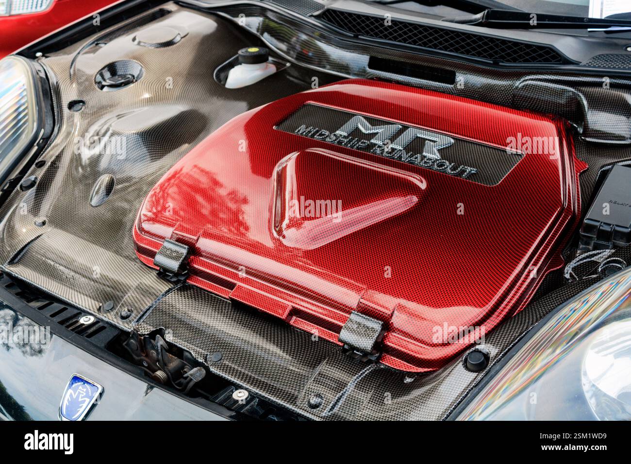 Toyota MR2 engine. Lytham Hall Classic Car Show 2023 Stock Photo - Alamy