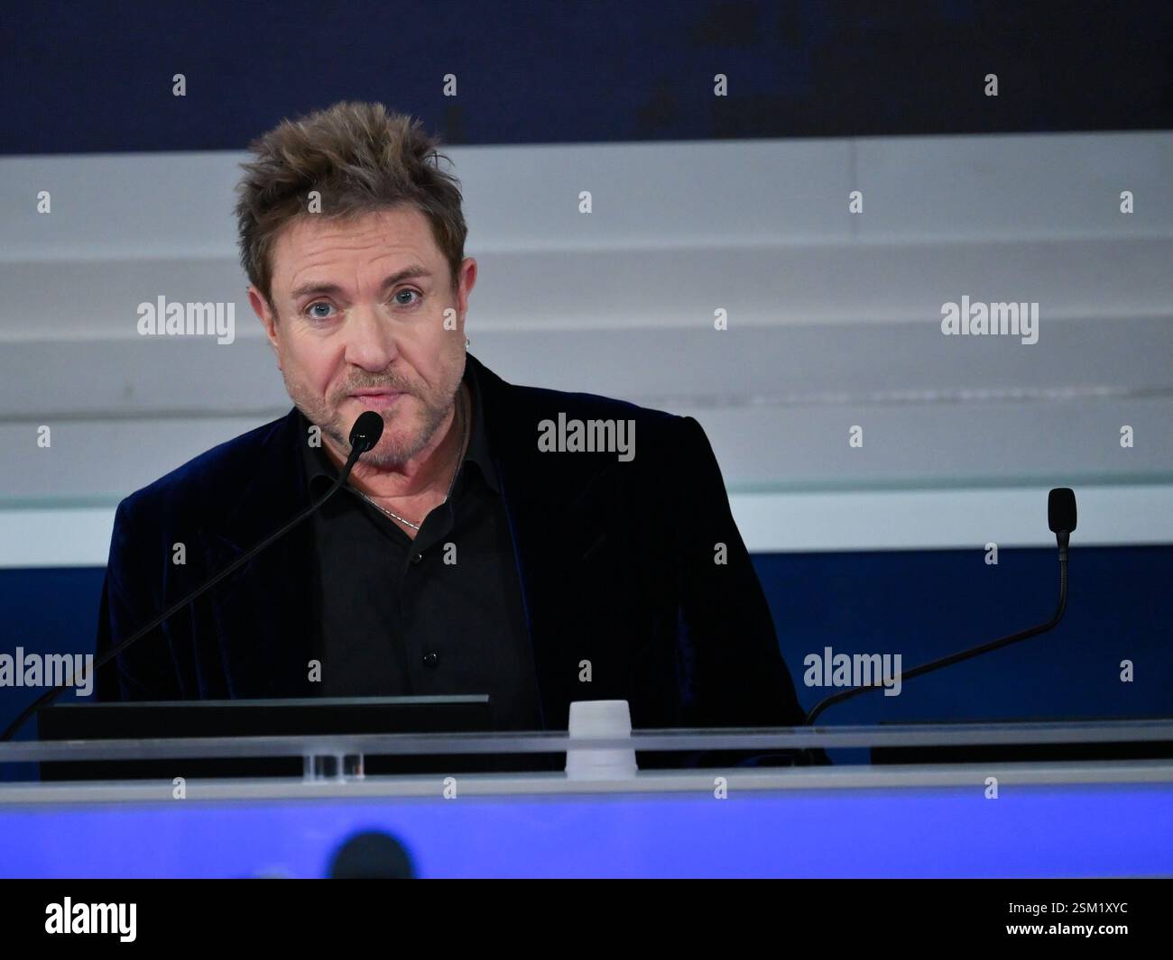 Sanremo, 75th Italian Song Festival 2025 - Duran Duran Press Conference ...