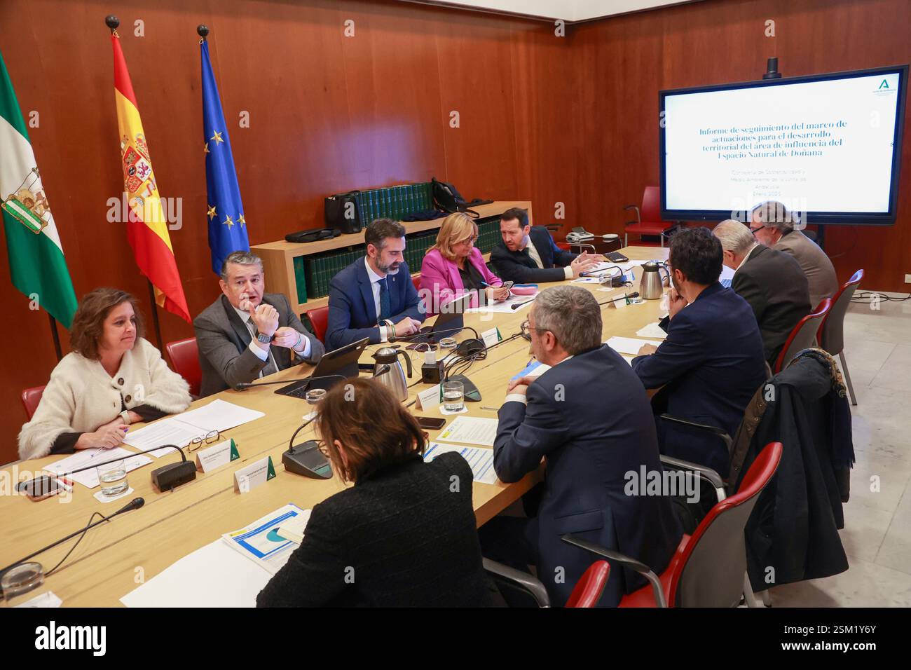 The Minister of the Presidency, Interior, Social Dialogue and Administrative Simplification ...