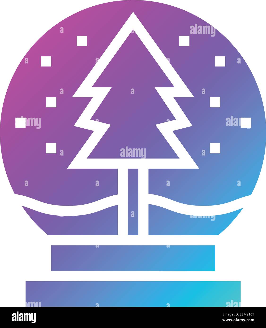 Snow globe isolated not christmas Stock Vector Images - Alamy