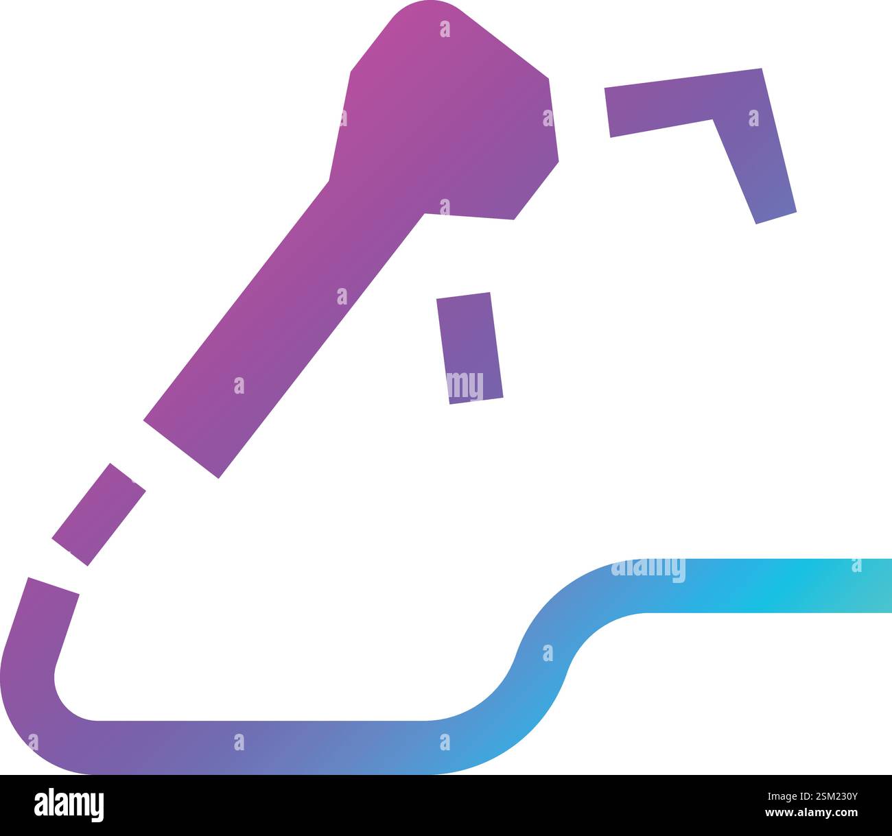Fuel Nozzle Vector Icon Design Illustration Stock Vector Image & Art ...