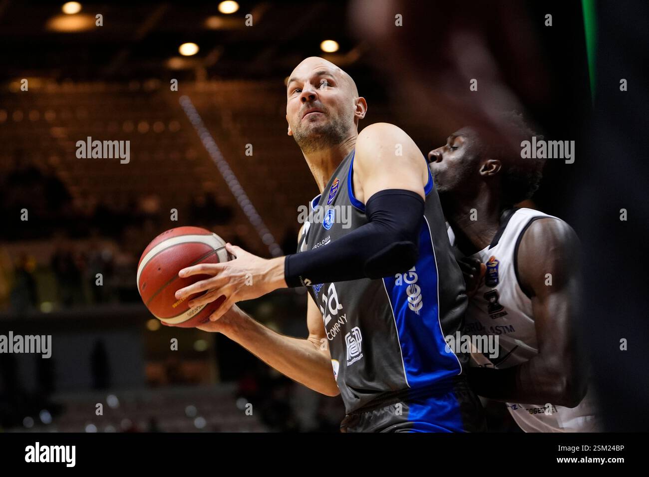 Torino, Italia. 12th Feb, 2025. Germani Pallacanestro Brescia Miro ...