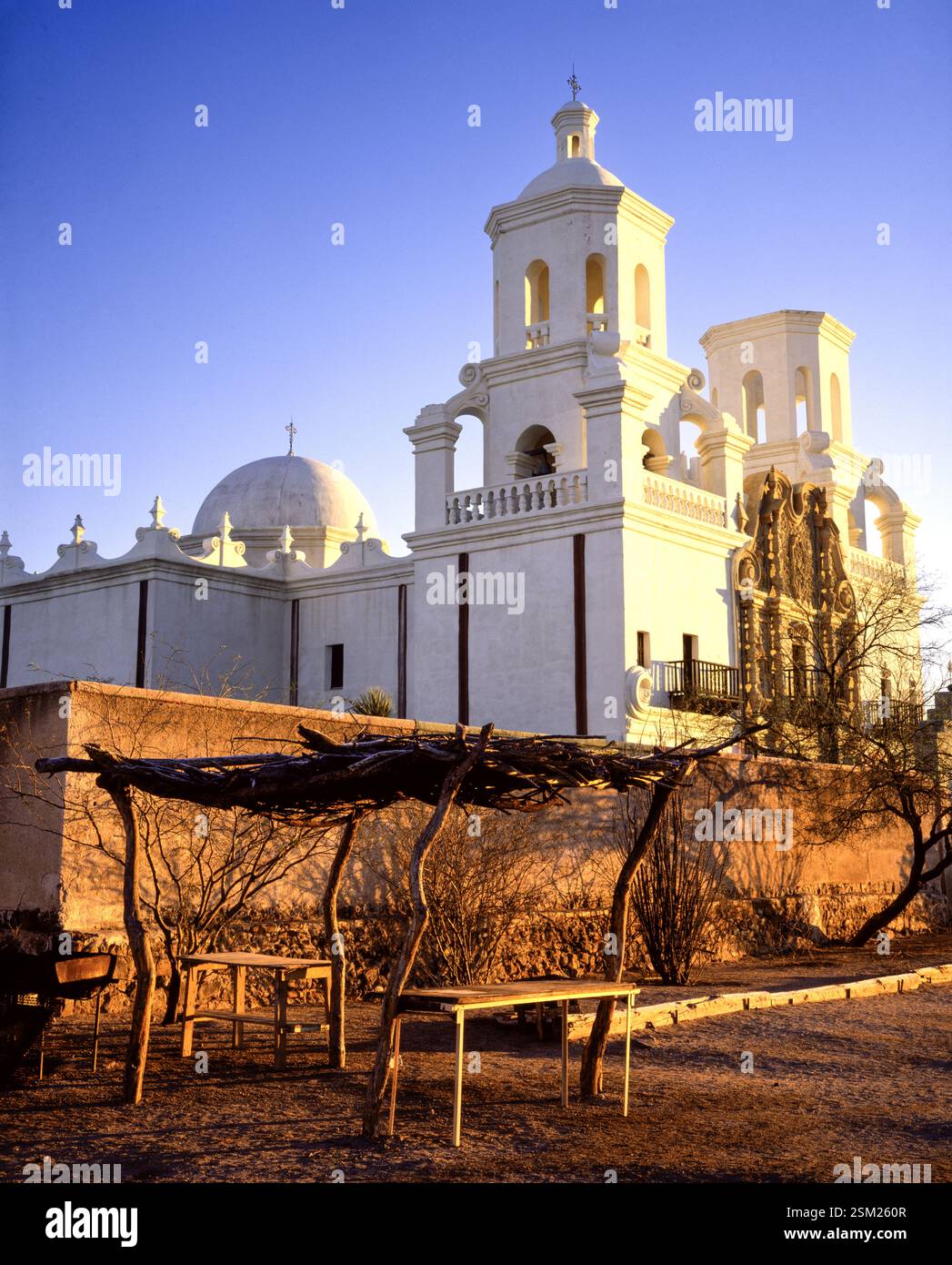 Mission San Xavier del Bac is a historic Spanish Catholic mission ...