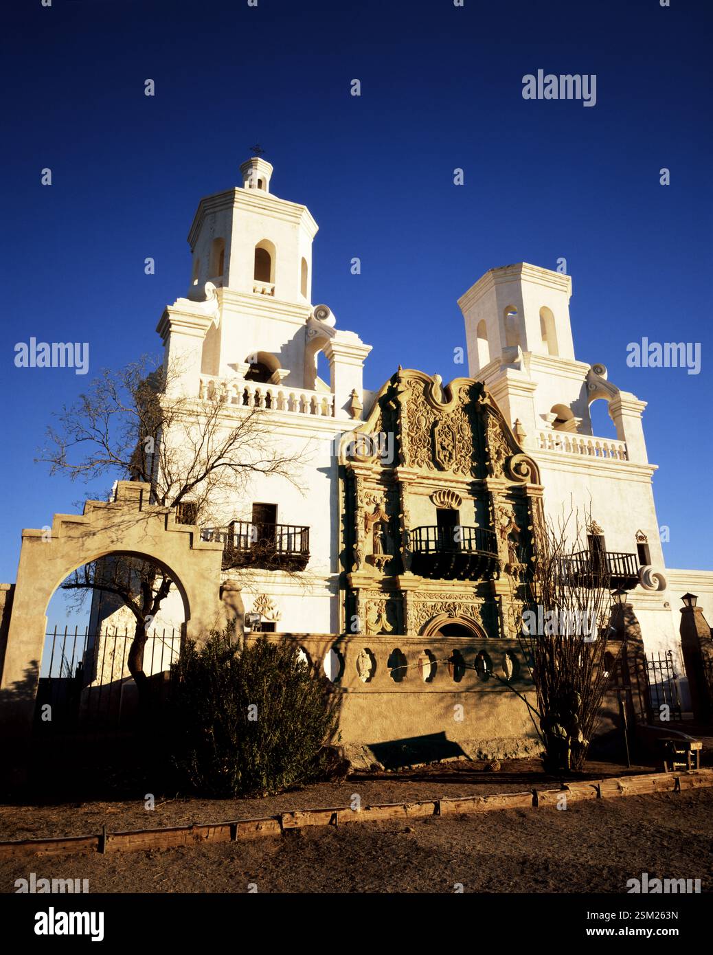 Mission San Xavier del Bac is a historic Spanish Catholic mission ...