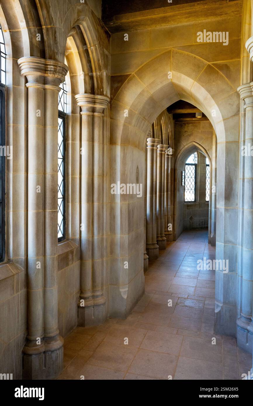 Pilgrim Observation Gallery at the National Cathedral in Washington, D ...