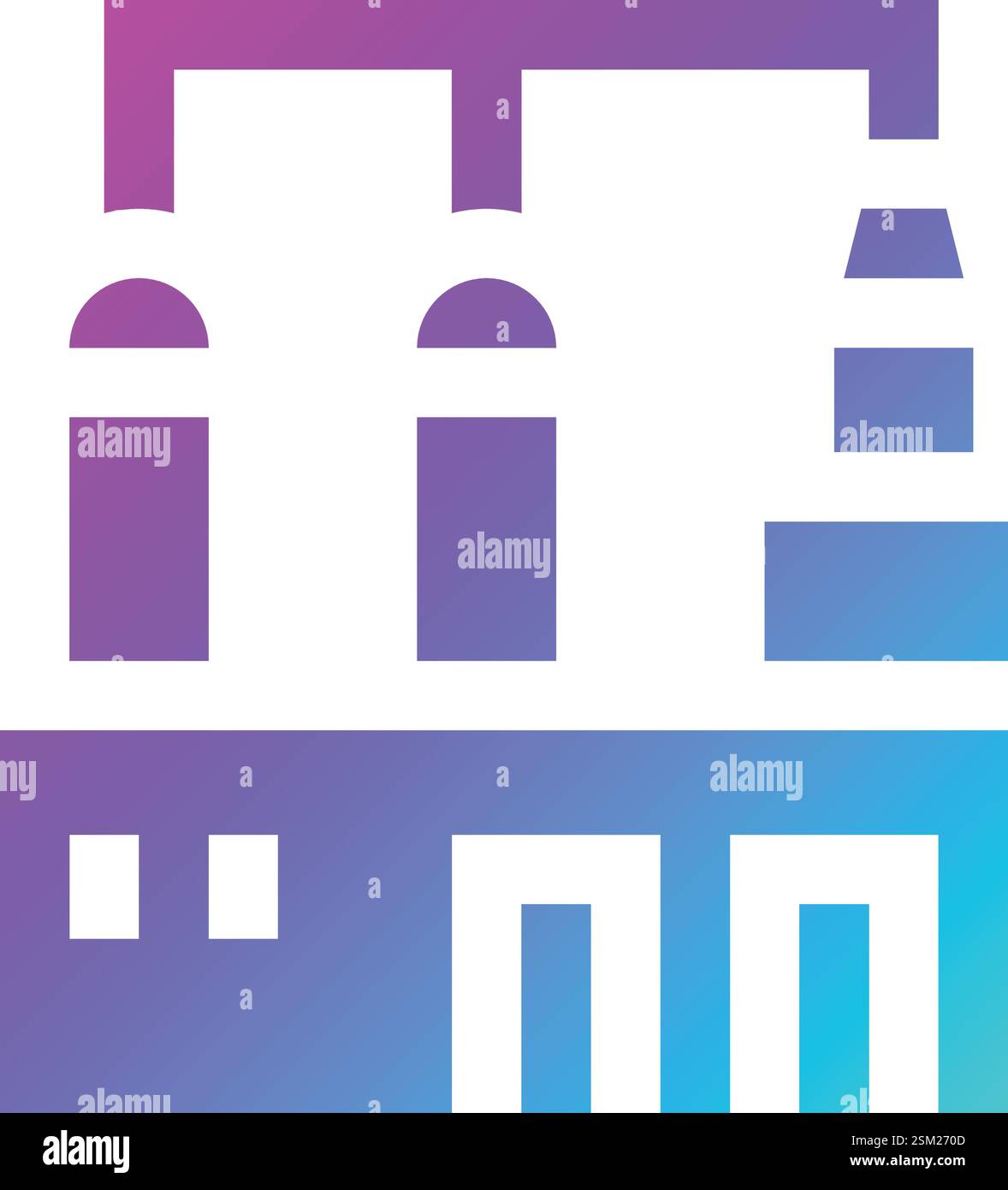 Gas Refinery Vector Icon Design Illustration Stock Vector Image & Art ...