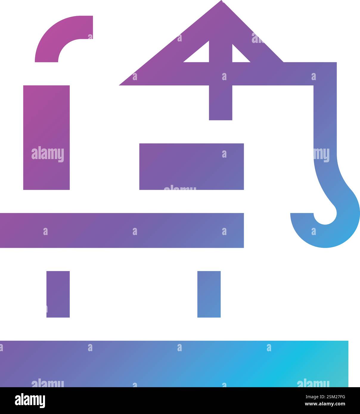 Offshore Vector Icon Design Illustration Stock Vector Image & Art - Alamy