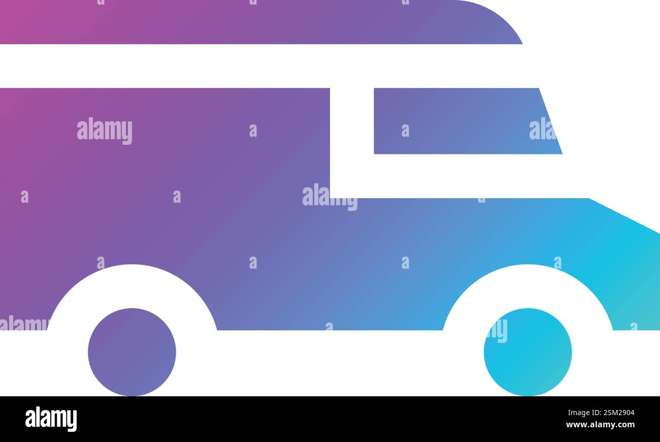 Delivery Van Vector Icon Design Illustration Stock Vector Image & Art ...