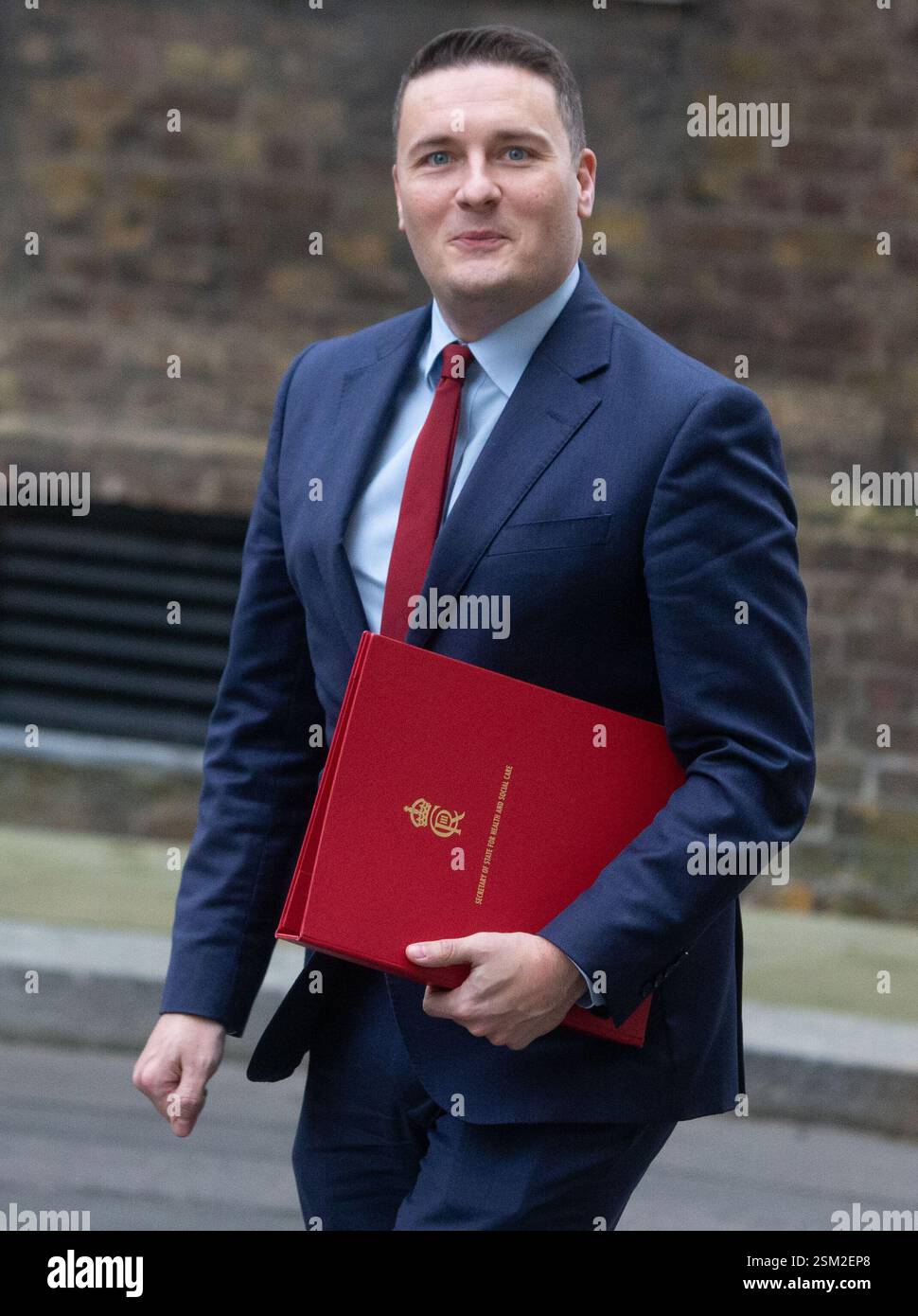 London, England, UK. 12th Feb, 2025. Health Secretary WES STREETING ...