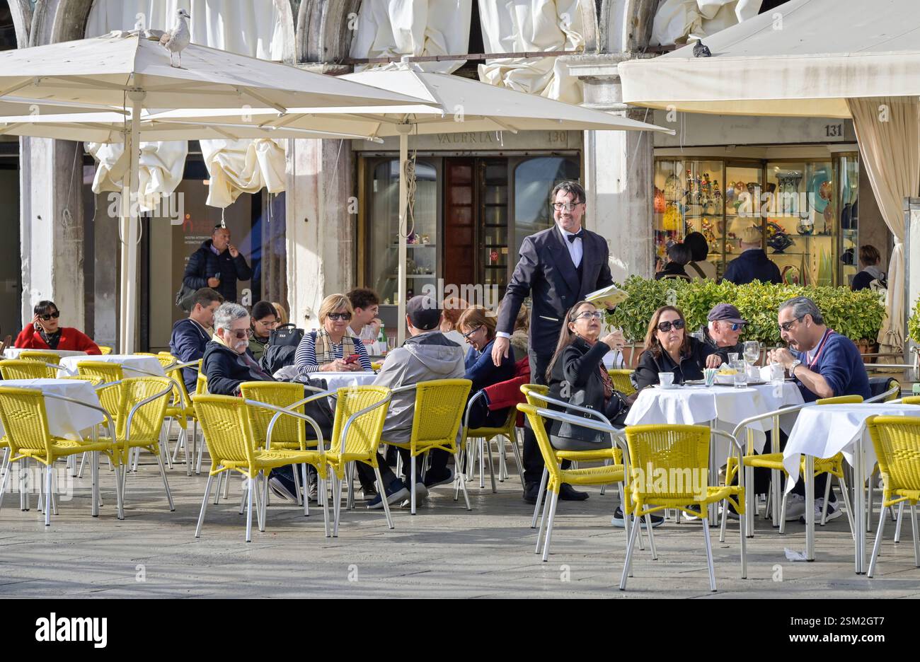 Gran Caffè Lavena, Piazza San Marco, Venedig, Venetien, Italien Stock ...
