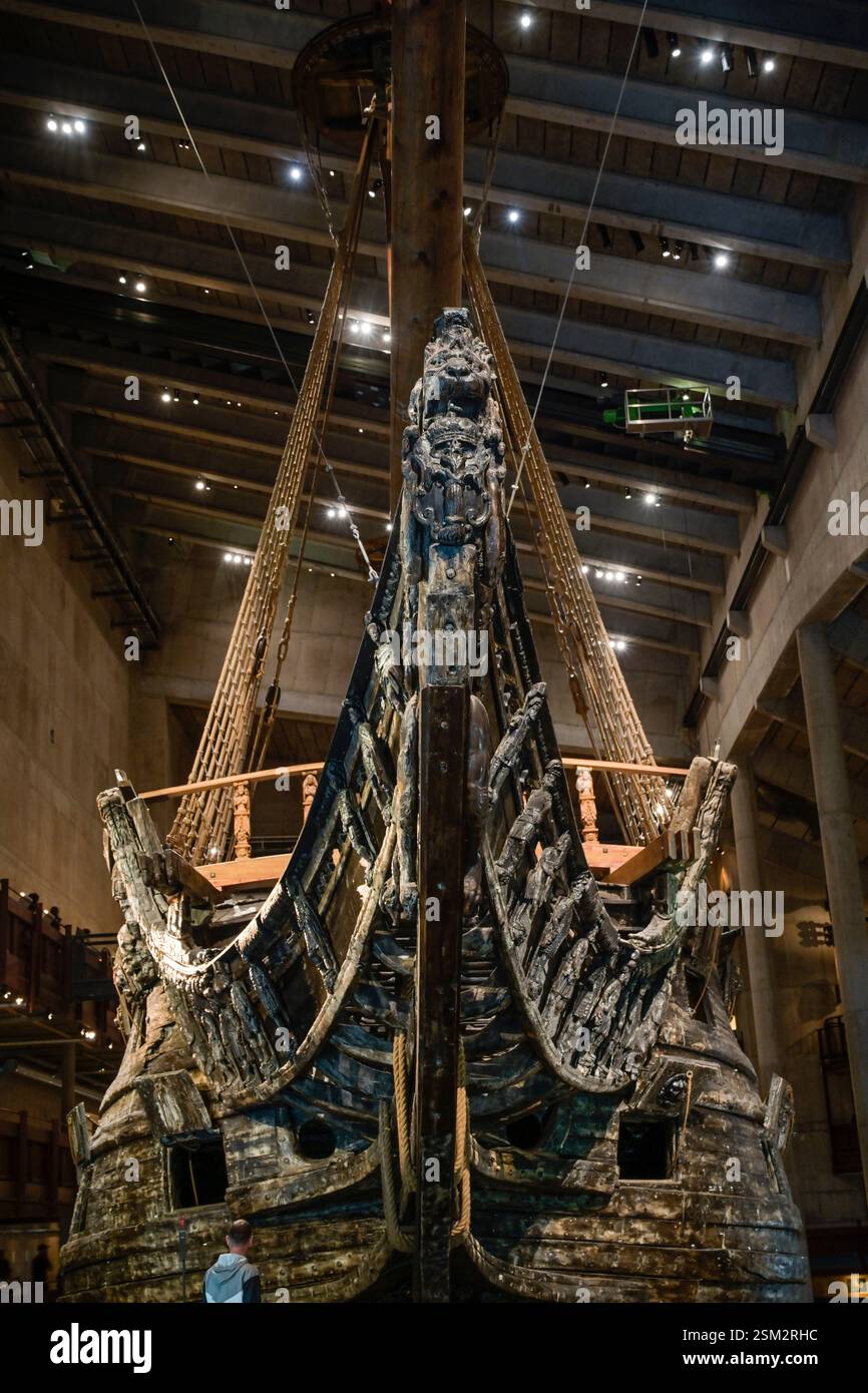 Bug der Vasa, Vasa-Museum Vasamuseet, Galärvarvsvägen, Stockholm ...