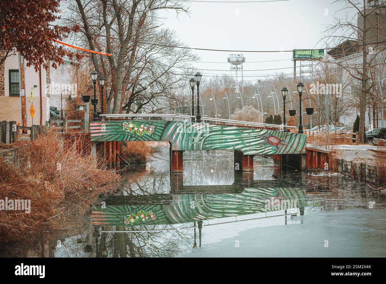 Cityscape of the Manayunk neighborhood in Philadelphia, Pennsylvania ...