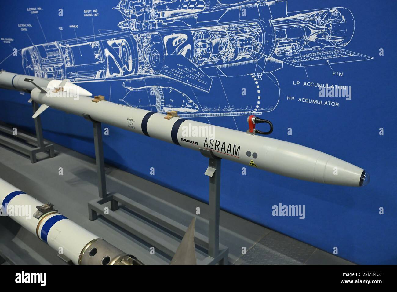 MBDA AIM-132 Advanced Short Range Air-to-Air Missile (ASRAAM) at the ...