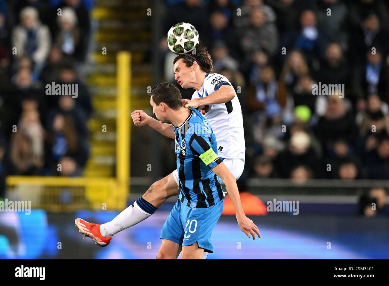 BRUGGE - (l-r) Hans Vanaken of Club Brugge KV, Marten de Roon of ...