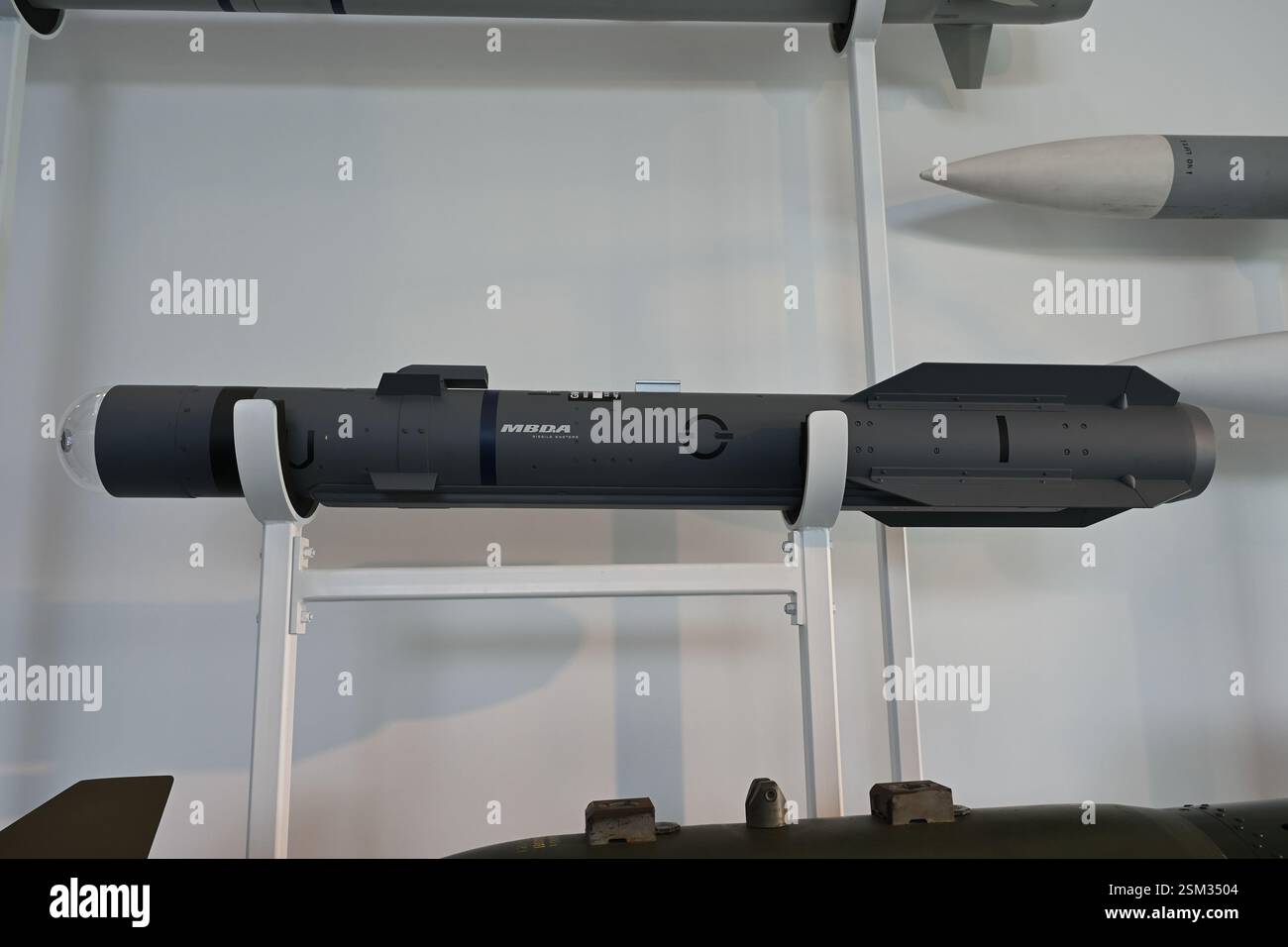 MBDA Dual-Mode Brimstone ground-attack missile on display RAF Museum ...
