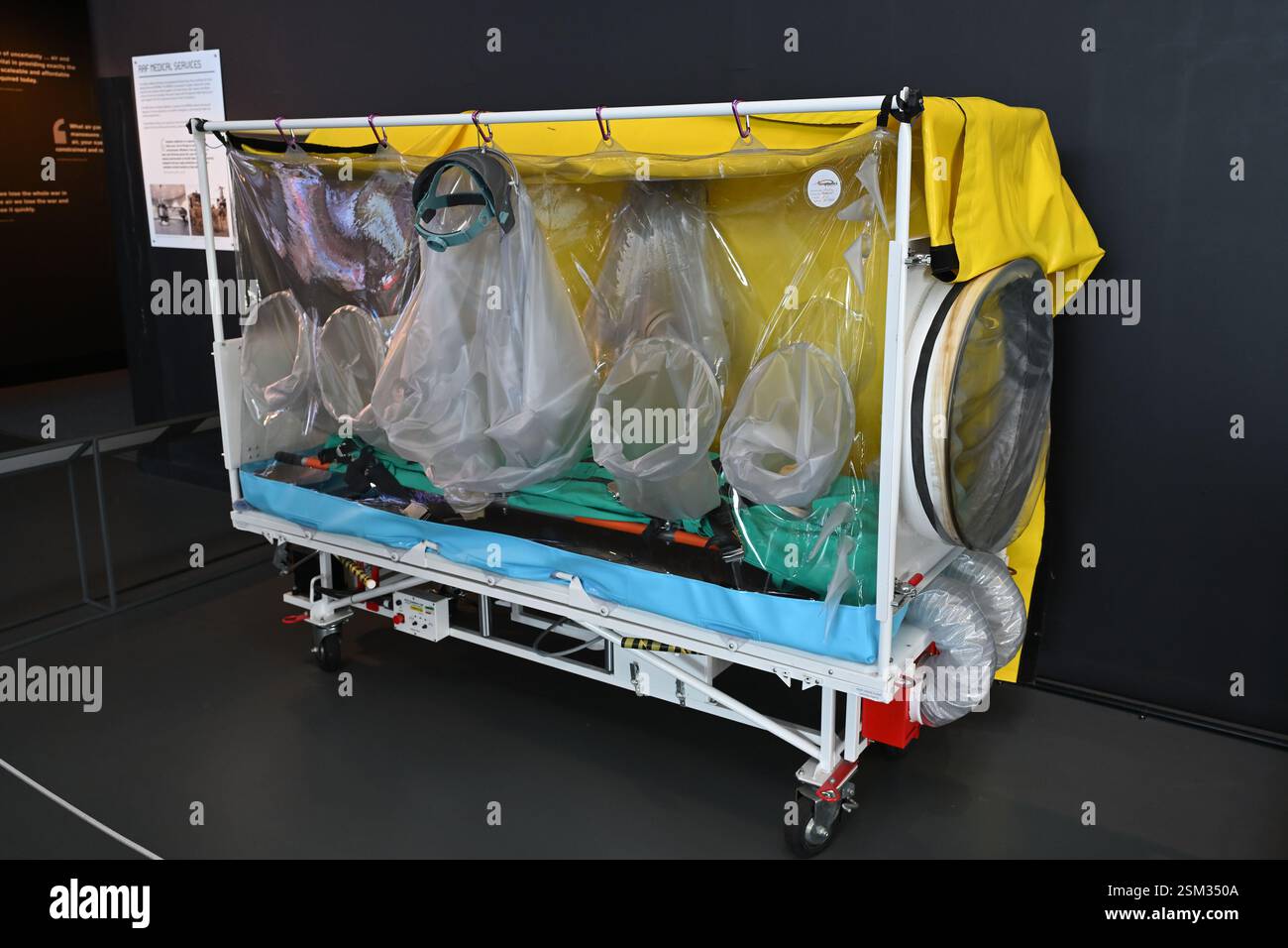 Air Transportable Isolator for highly infectious patients on display ...