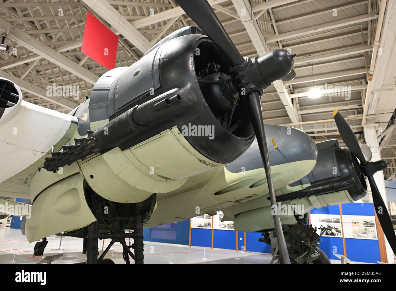 Bristol Beaufighter TFX on display RAF Museum London Stock Photo - Alamy
