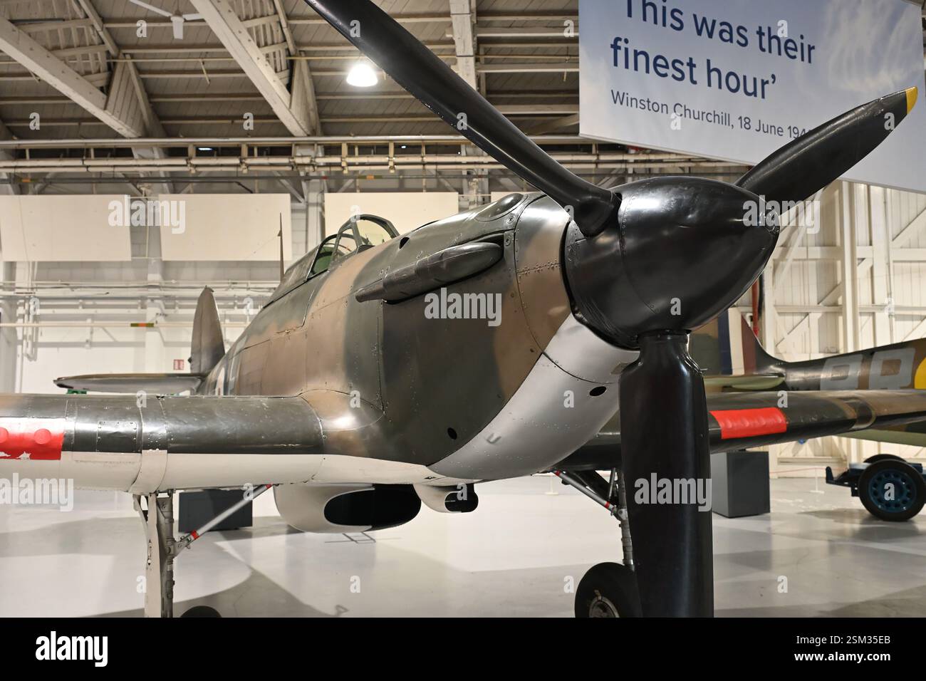 Hawker Hurricane MkI at the RAF Museum London Stock Photo - Alamy