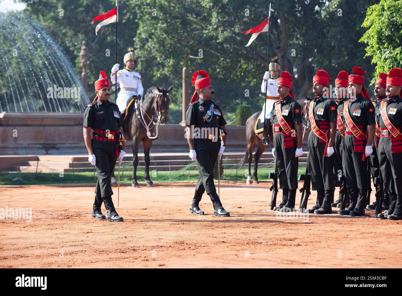 The Change of Guard Ceremony at the Rashtrapati Bhawan, Presidential ...