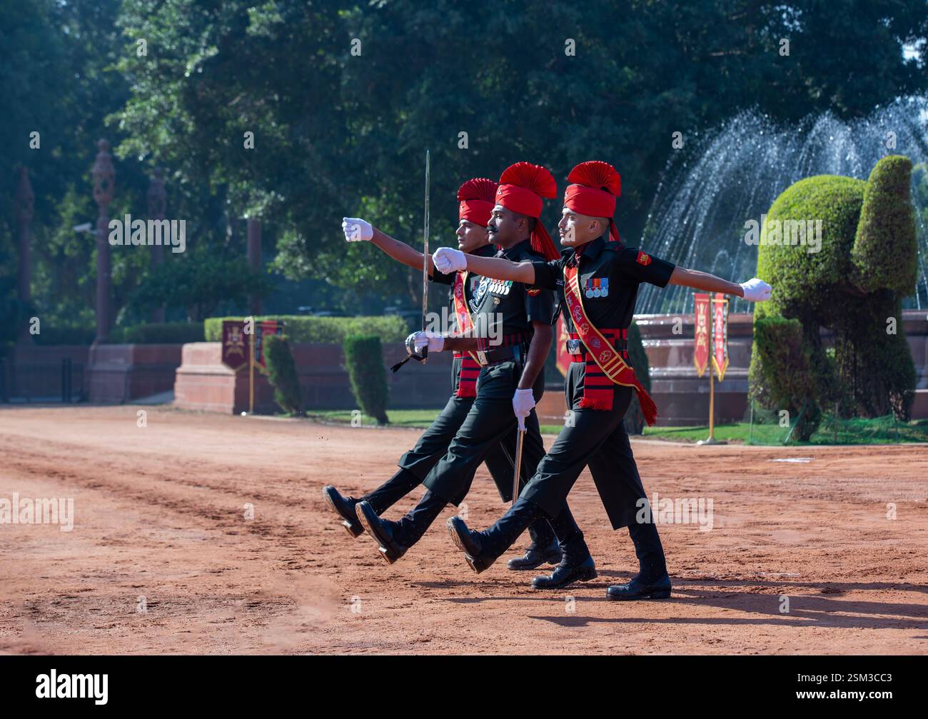 The Change of Guard Ceremony at the Rashtrapati Bhawan, Presidential ...