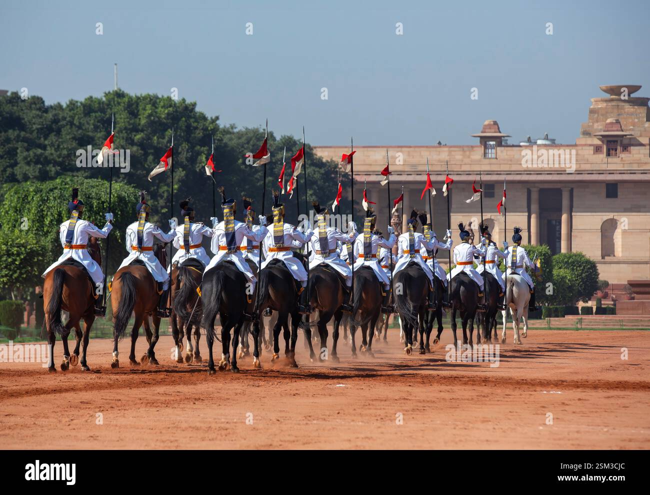 The Change of Guard Ceremony at the Rashtrapati Bhawan, Presidential ...