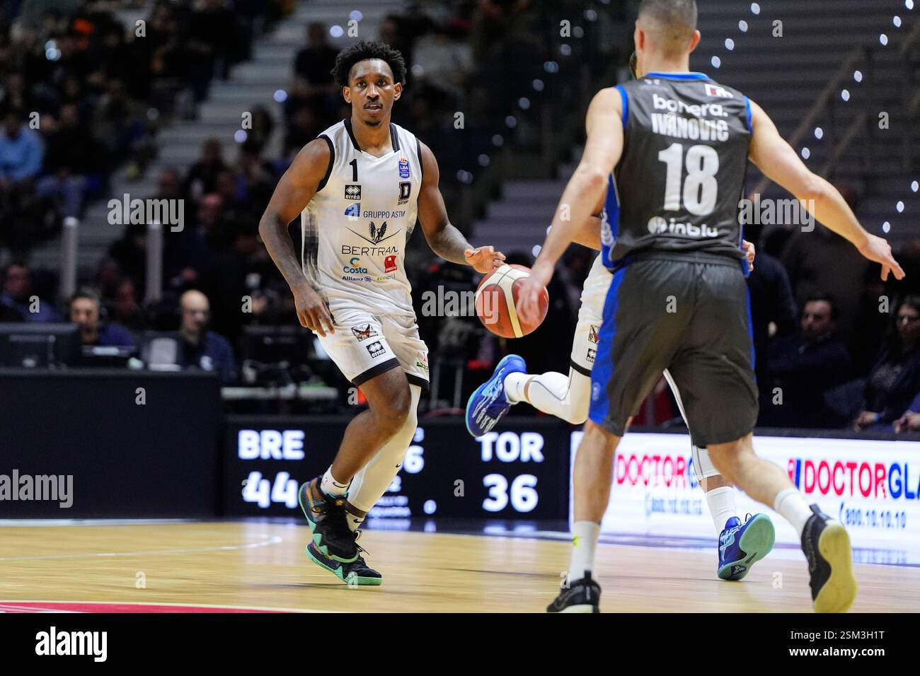 Torino, Italia. 12th Feb, 2025. Bertram Derthona Tortona Christian ...