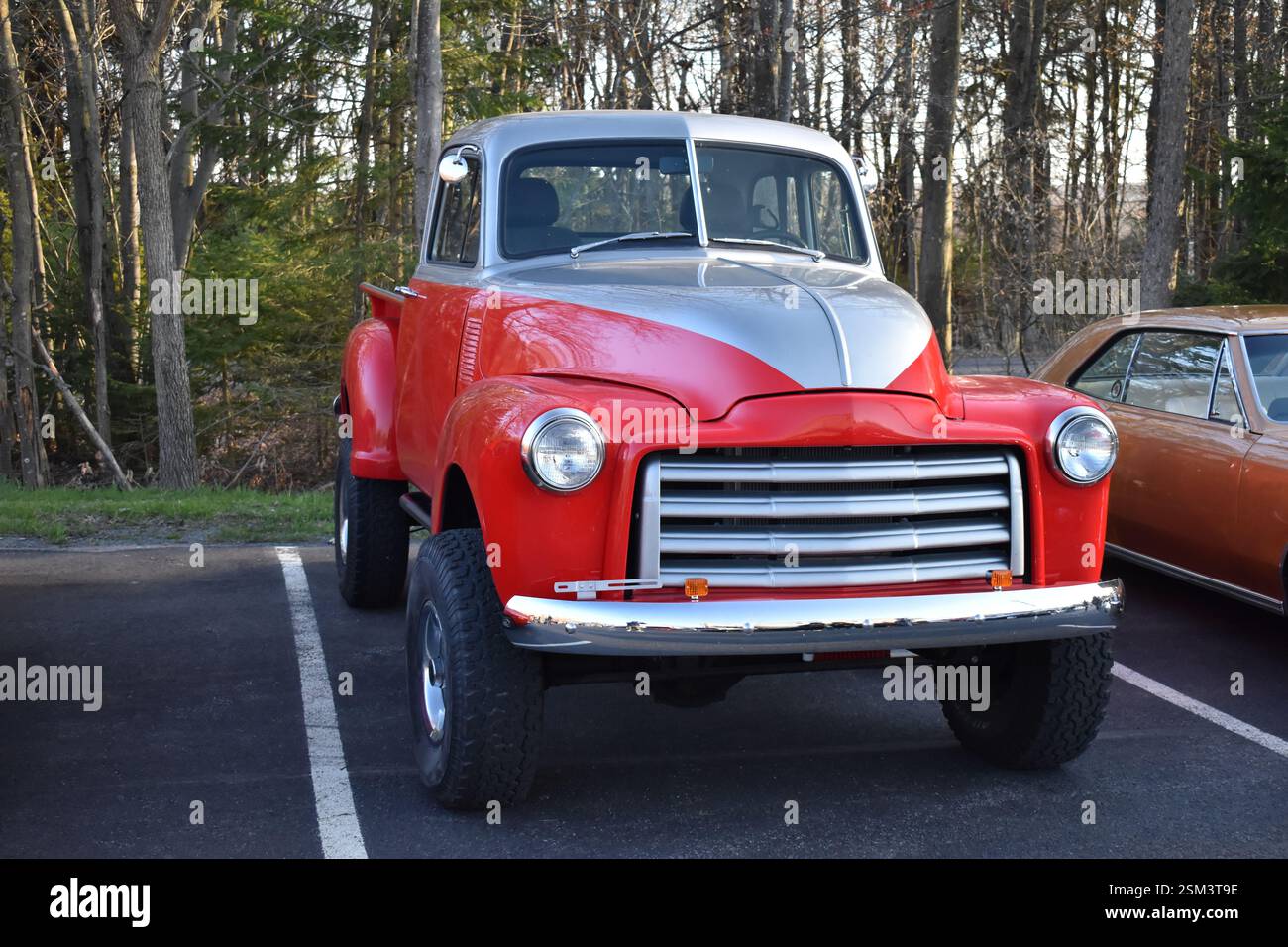 Retro pick up truck in Pennsylvania Stock Photo - Alamy