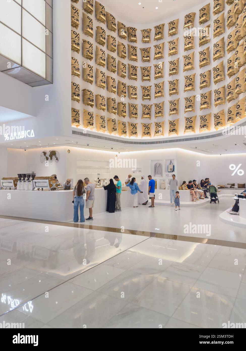 UAE, Dubai, 24 September 2024: the interiors of the largest shopping ...