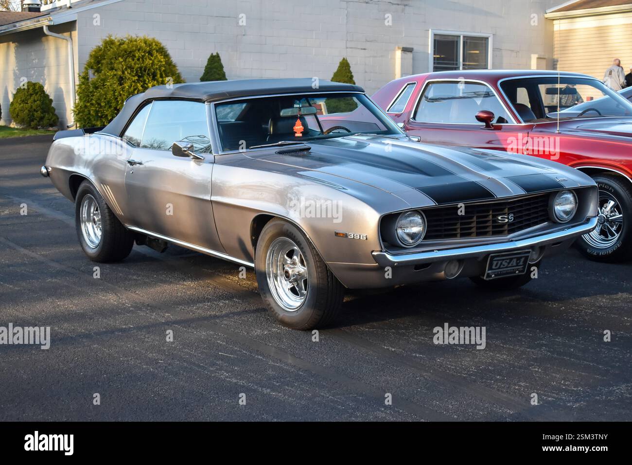 Retro car 1969 Chevrolet Camaro SS in Pennsylvania Stock Photo - Alamy