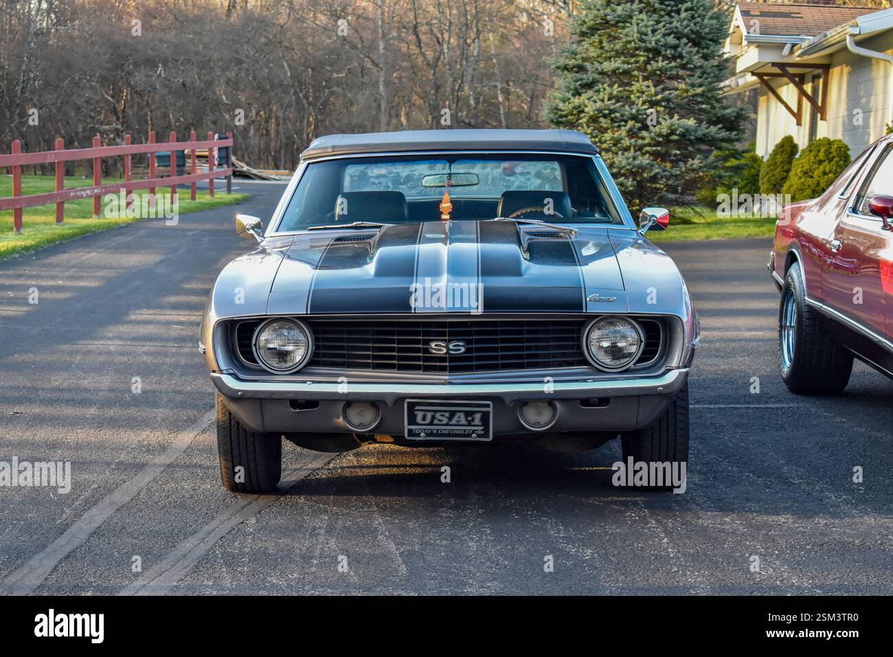 Retro car 1969 Chevrolet Camaro SS in Pennsylvania Stock Photo - Alamy