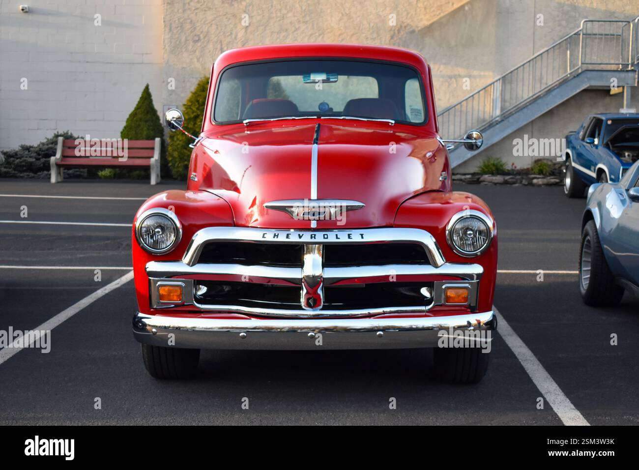 Retro car 1954 Chevrolet 3100 in Pennsylvania Stock Photo - Alamy