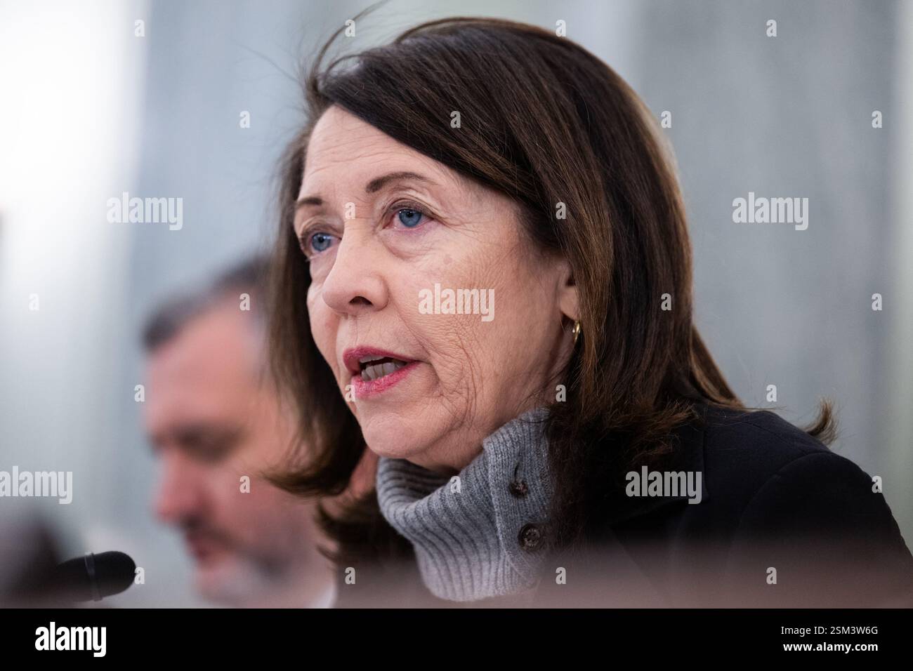 Washington, United States. 12th Feb, 2025. Ranking Member Senator Maria ...