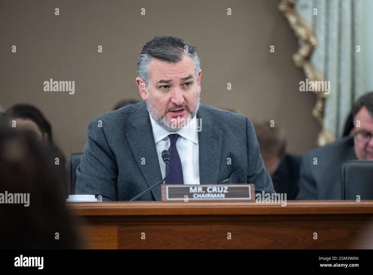 Washington, United States. 12th Feb, 2025. Chairman Senator Ted Cruz, R ...