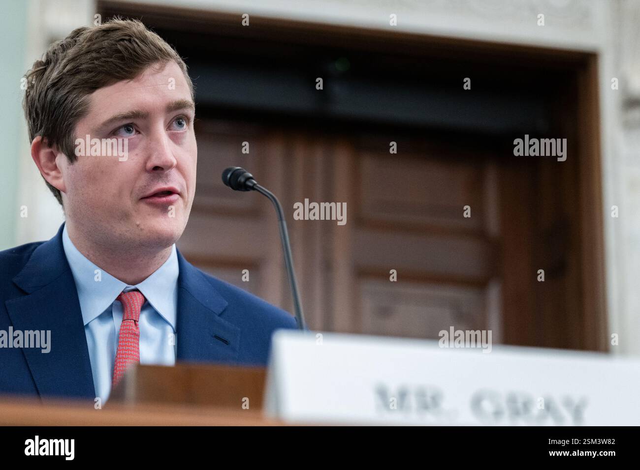 Washington, United States. 12th Feb, 2025. Alexander Gray, Senior ...
