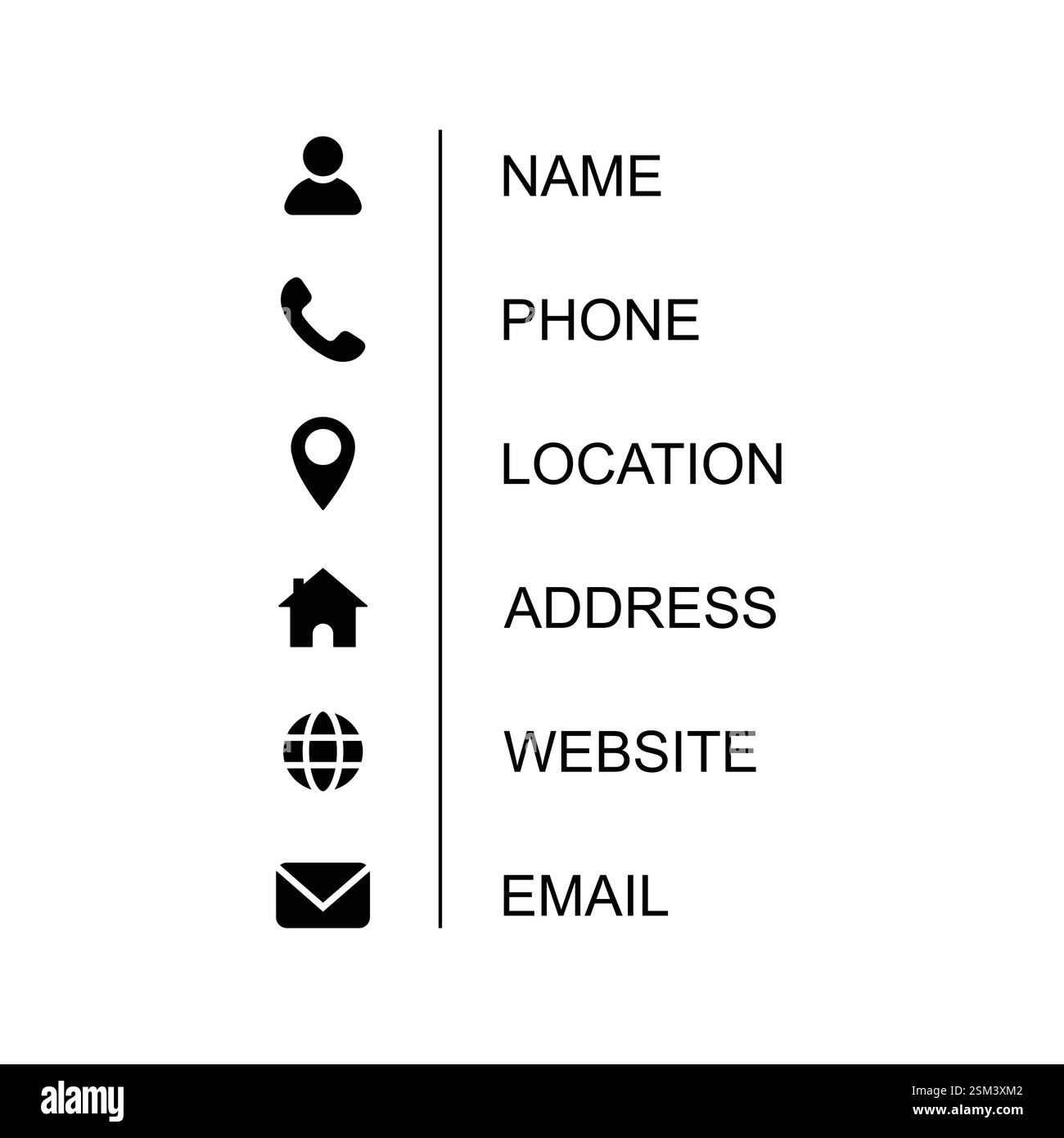 Mail phone flat icon Black and White Stock Photos & Images - Alamy