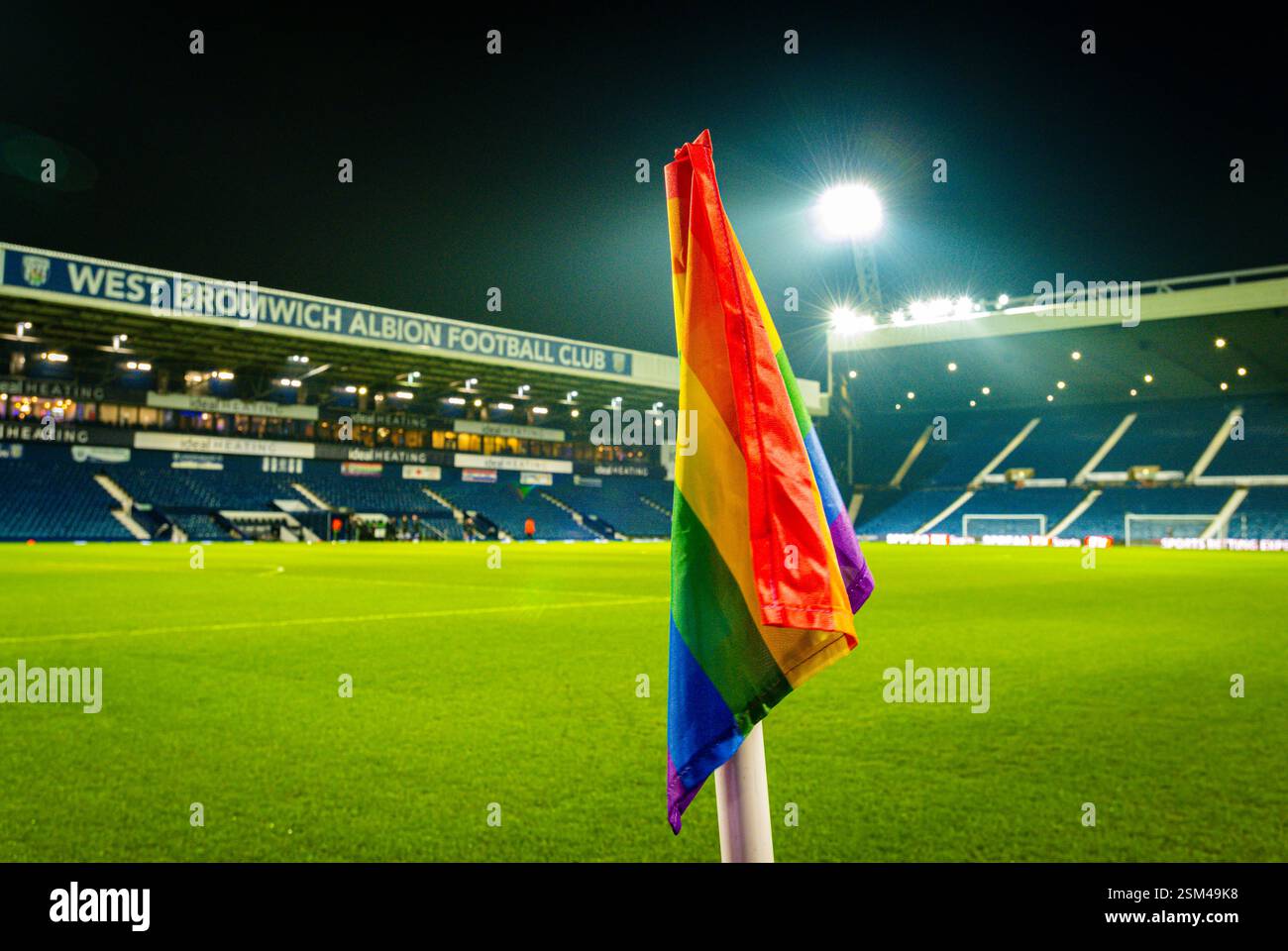 Rainbow flag colours england football hi-res stock photography and ...