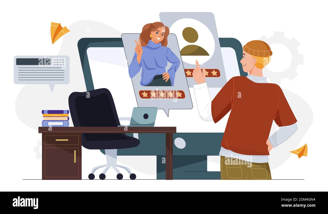 Selection process success choice Cut Out Stock Images & Pictures - Alamy