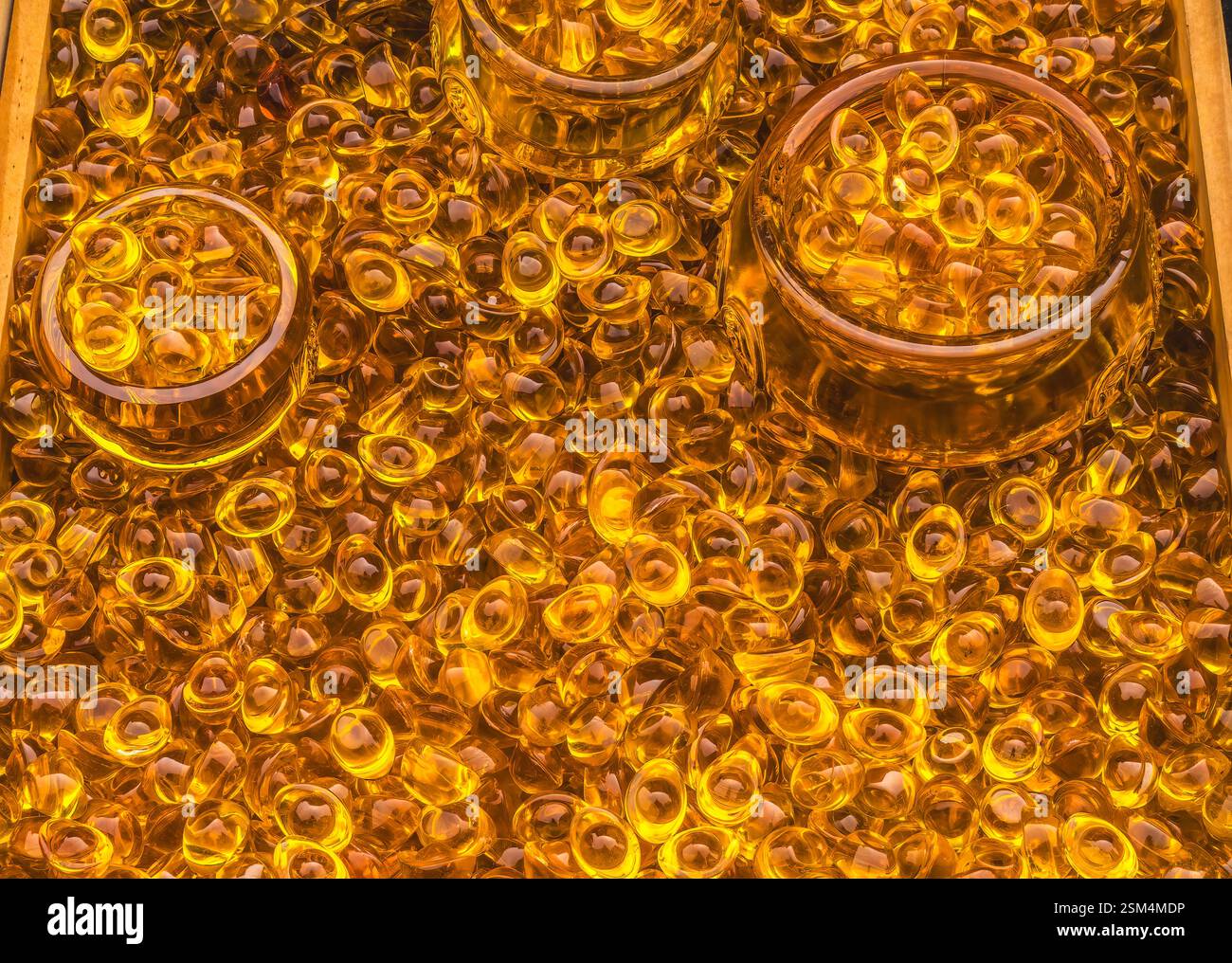 Colorful Chinese Yellow Amber Beads Decorations Beads Souvenirs ...