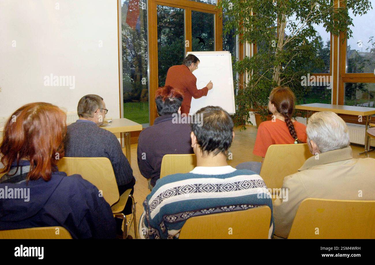 a seminar or course sign for education in organisation and management ...